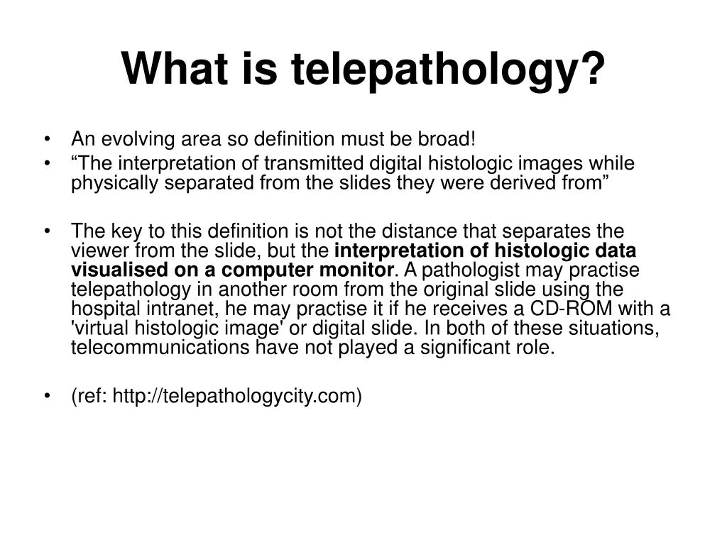 PPT - Telepathology, Teledematolgy & Teledermatology PowerPoint ...