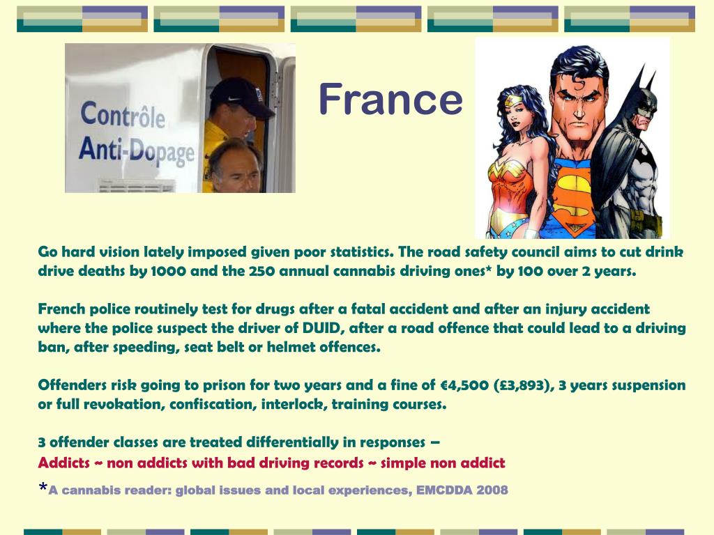 PPT - DRUGGED DRIVING ~Tour de World 2010~ PowerPoint Presentation ...