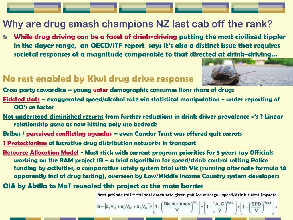 PPT - DRUGGED DRIVING ~Tour de World 2010~ PowerPoint Presentation ...