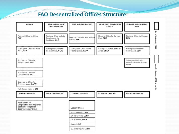 PPT - FOOD AND AGRICULTURE ORGANIZATION (FAO) PowerPoint Presentation ...