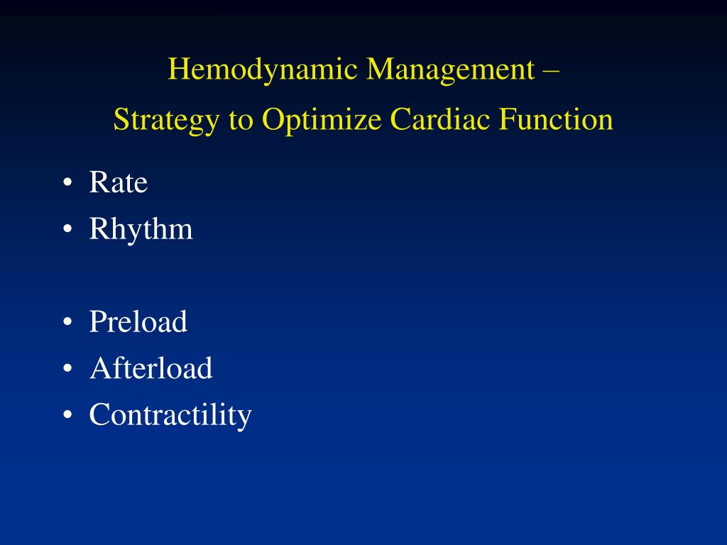 PPT - Immediate Post-Operative Care—Cardiac Surgery PowerPoint ...