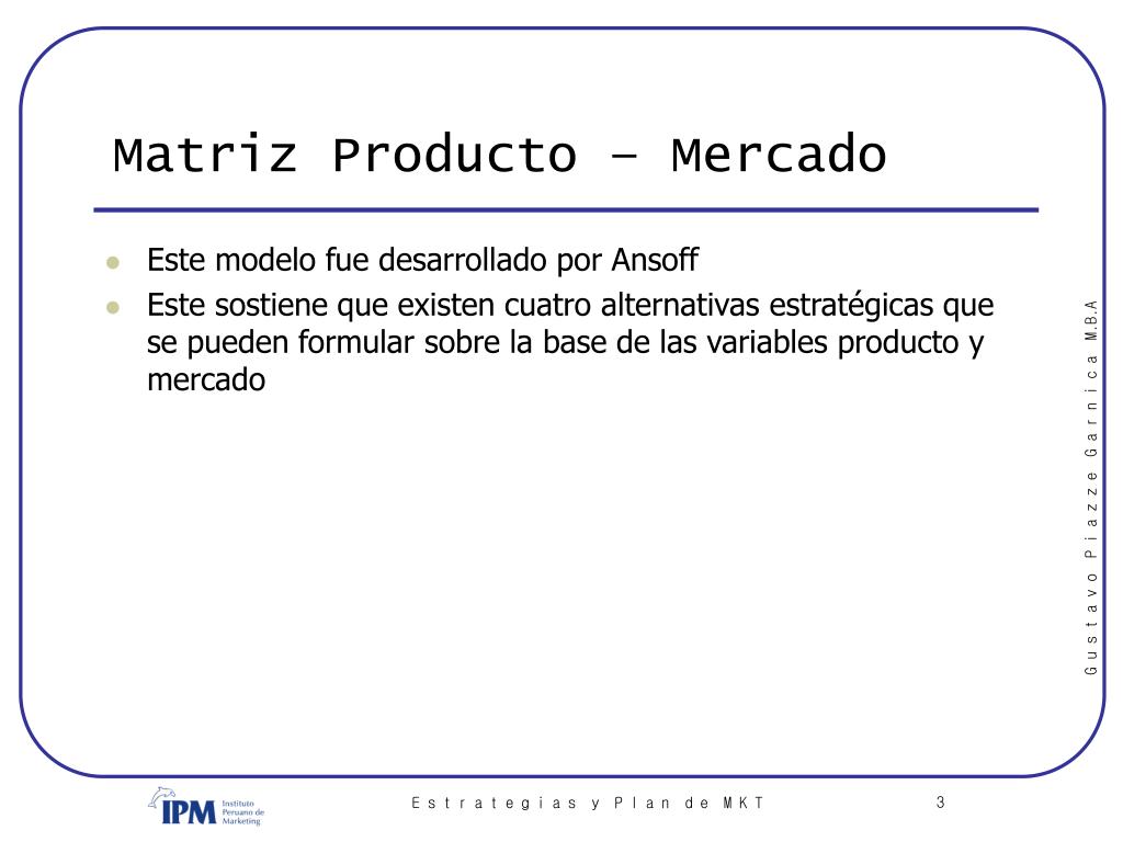 PPT - ESTRATEGIAS Y PLAN DE MARKETING PowerPoint Presentation, free ...