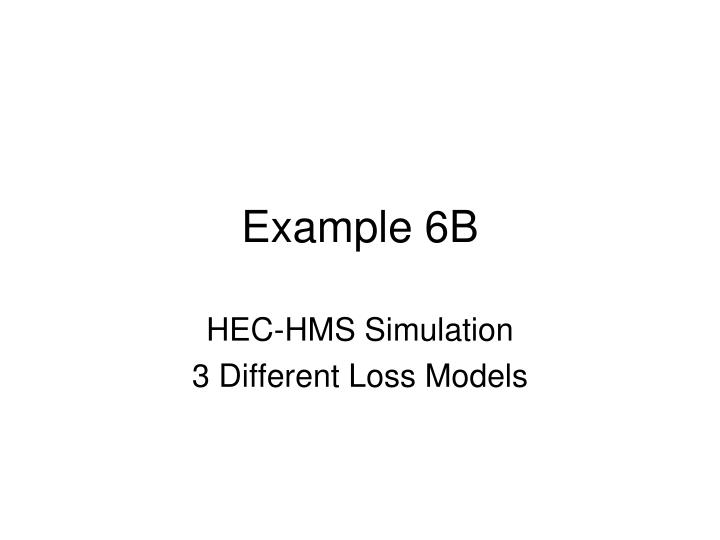 PPT - Example 6B PowerPoint Presentation, free download - ID:3510999