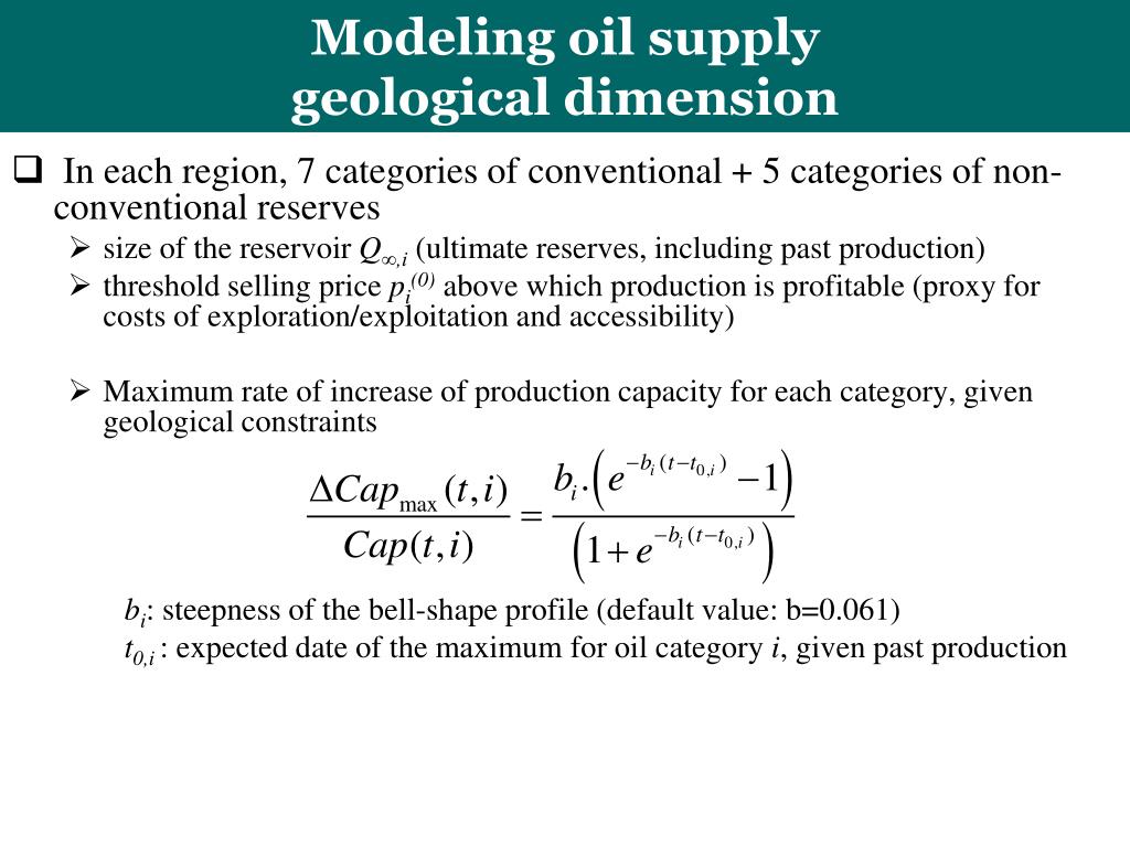 PPT - Assessing Peak Oil Dynamics: A General Equilibrium Perspective ...