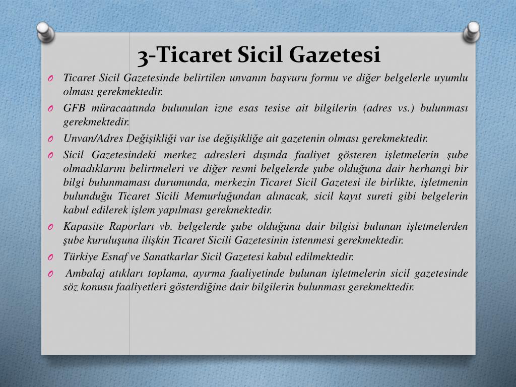 PPT - Geçici Faaliyet Belgesi elektronik başvuru dosyasında PowerPoint ...