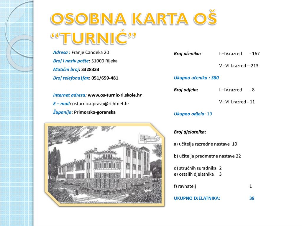 PPT - OŠ “TURNIĆ” R I J E K A ŠKOLSKI KURIKULUM 2012./ 2013. PowerPoint ...