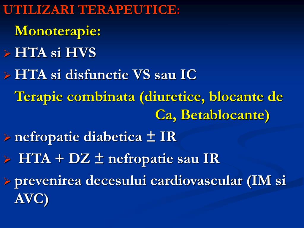 PPT - MEDICATIA ANTIHIPERTENSIVA PowerPoint Presentation, free download ...