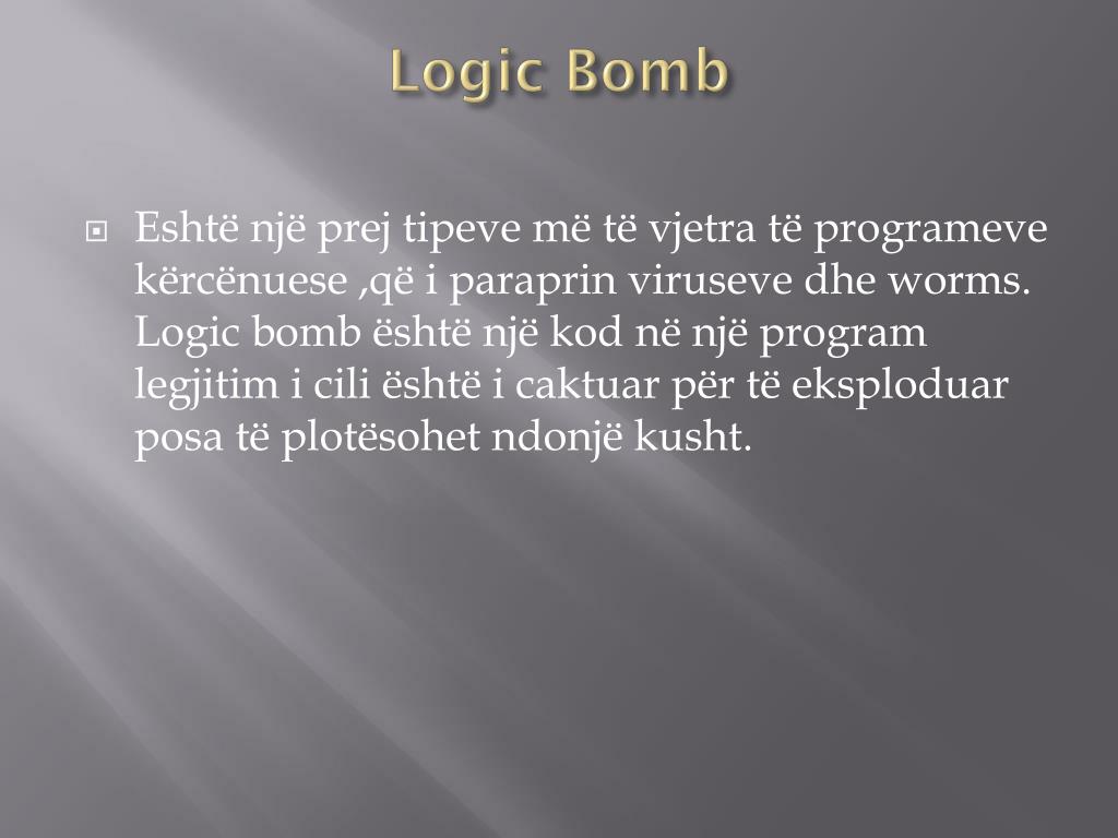 PPT - Viruset kompjuterik,llojet e tyre dhe mbrojtja nga ata PowerPoint ...