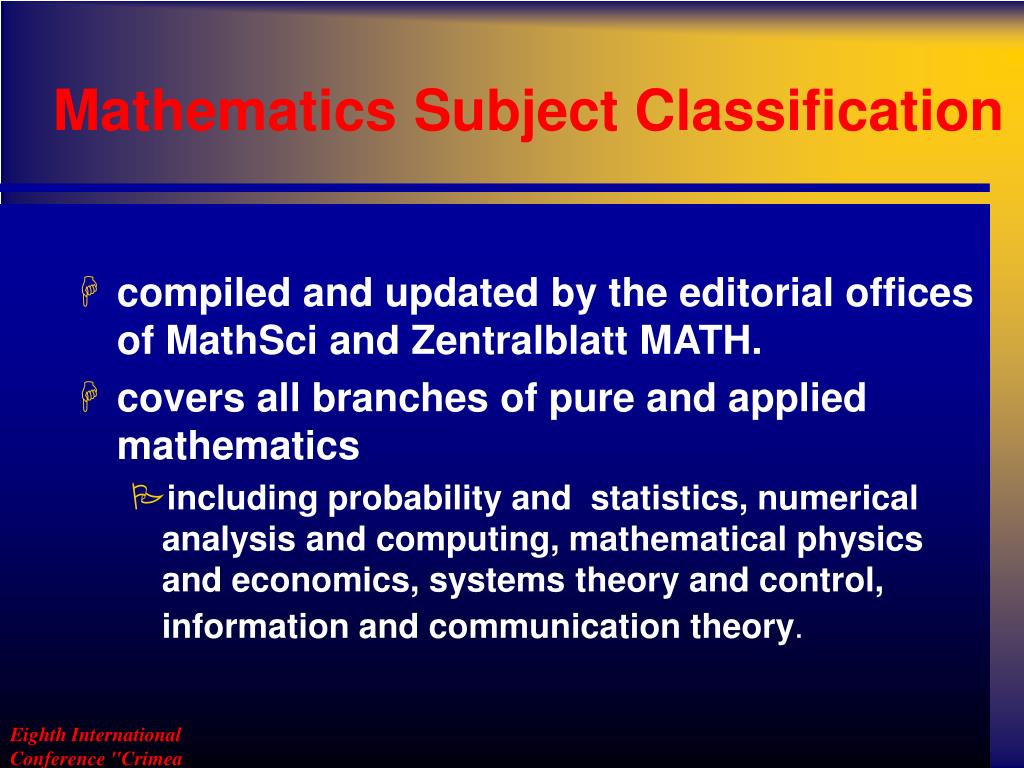 PPT - Eighth International Conference "Crimea 2001" PowerPoint ...