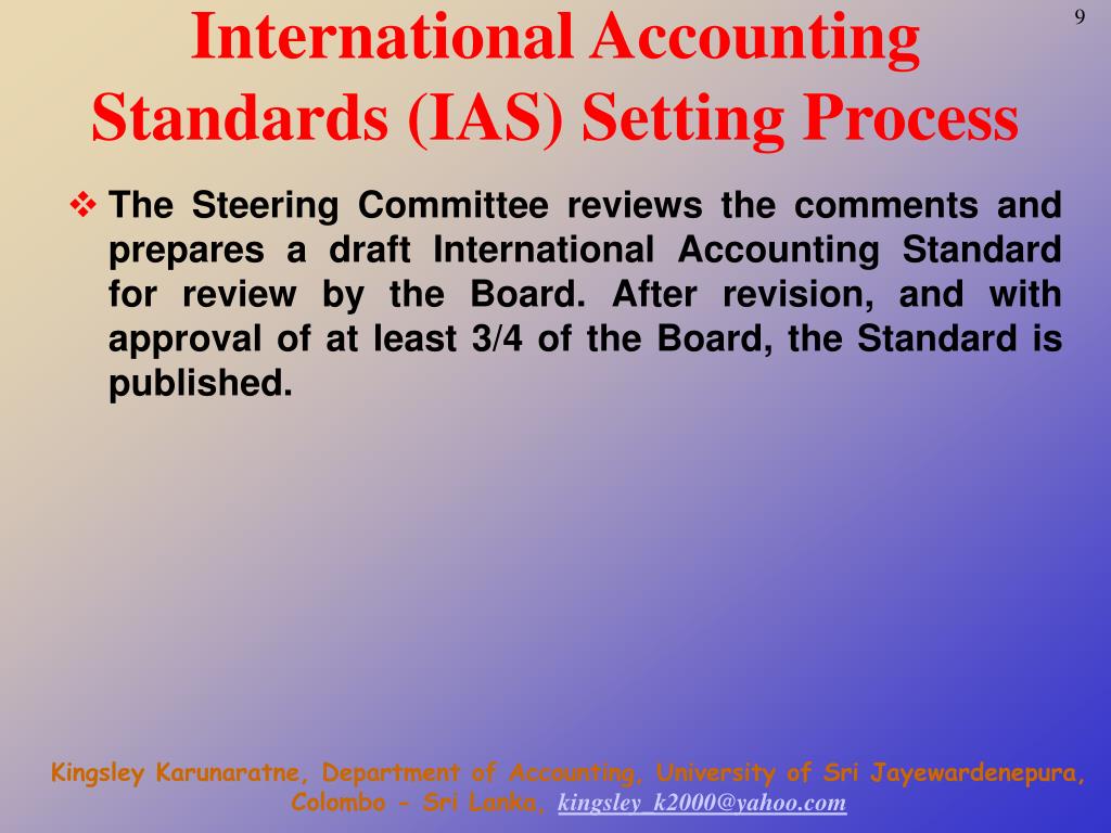 PPT - Sri Lanka Accounting and Auditing Standards Act No. 15 of 1995 ...