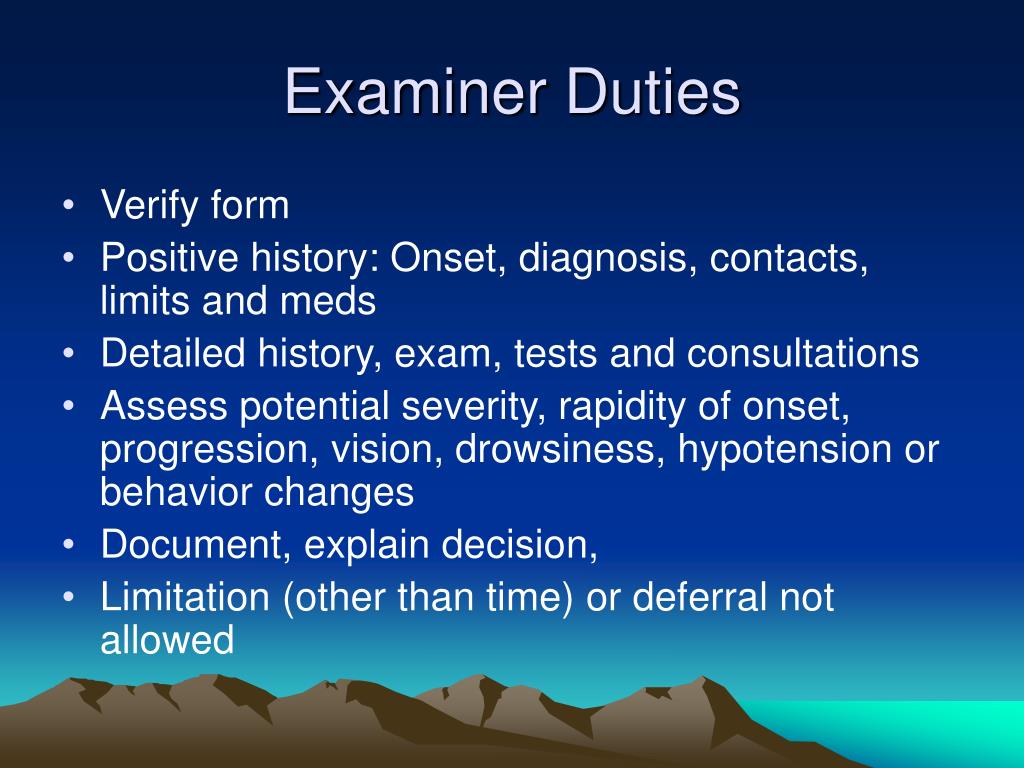 PPT - COMMERCIAL DRIVER MEDICAL EXAM PowerPoint Presentation, free ...