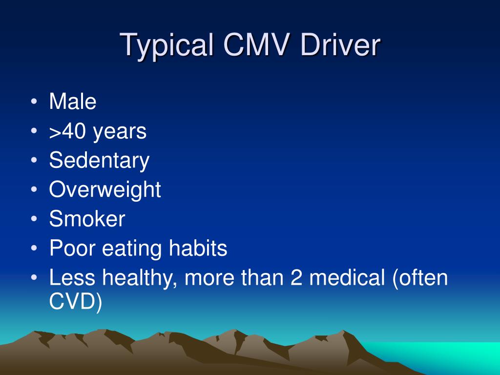 PPT - COMMERCIAL DRIVER MEDICAL EXAM PowerPoint Presentation, free ...