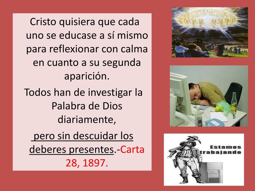 PPT - Tema n° 6. ESTILO DE VIDA Y ACTIVIDADES DEL REMANENTE PowerPoint ...