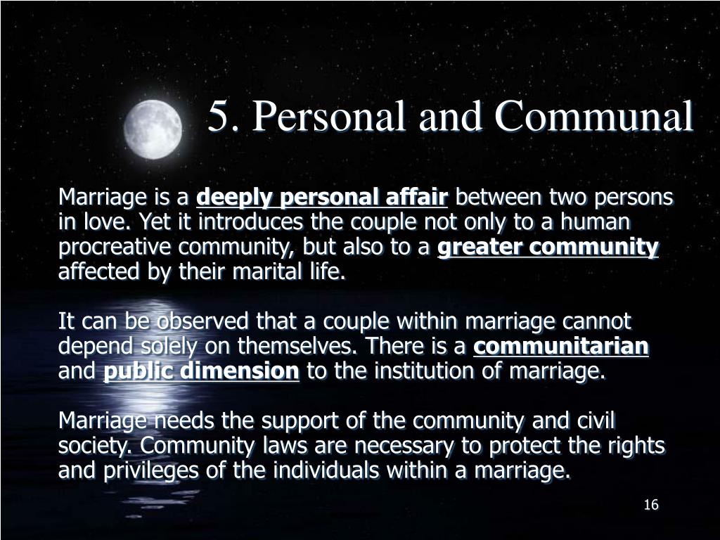 PPT - MARRIAGE AND FAMILY LIFE PowerPoint Presentation, free download ...