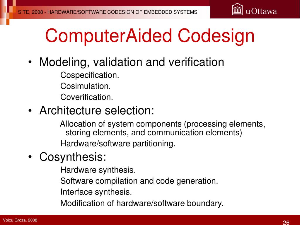 PPT - Hardware/Software Codesign of Embedded Systems PowerPoint ... PPT - Hardware/Software Codesign of Embedded Systems PowerPoint ...