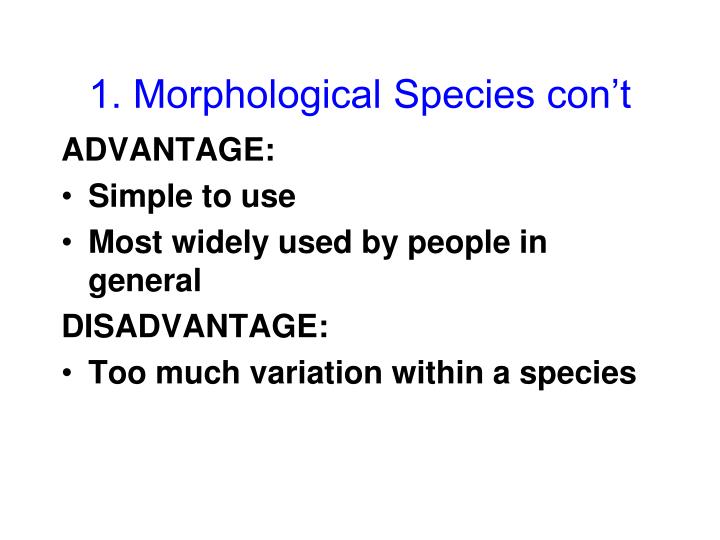 PPT - Identifying Species: Using the Species Concept PowerPoint ...