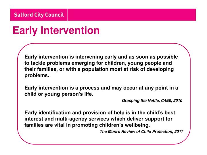 PPT - Early help – some signals and examples PowerPoint Presentation ...