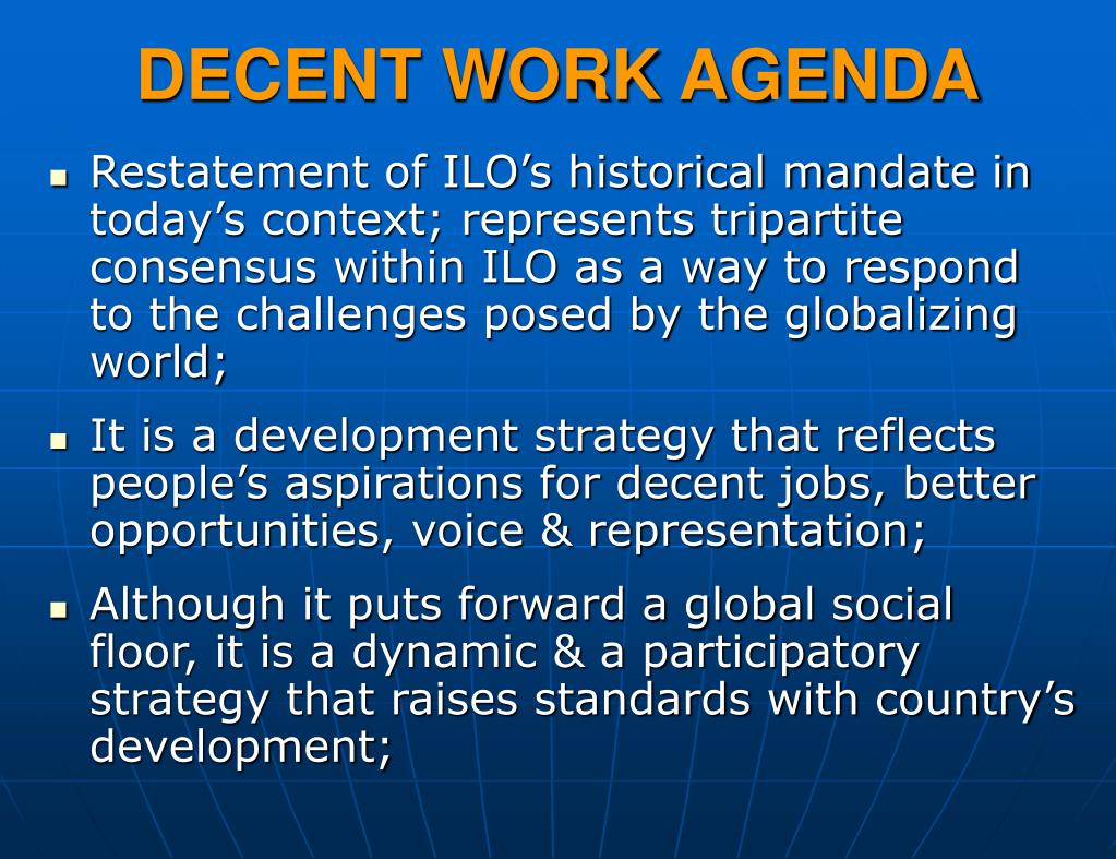 PPT - Informal Economy & Decent Work: Challenges for Trade Unions ...