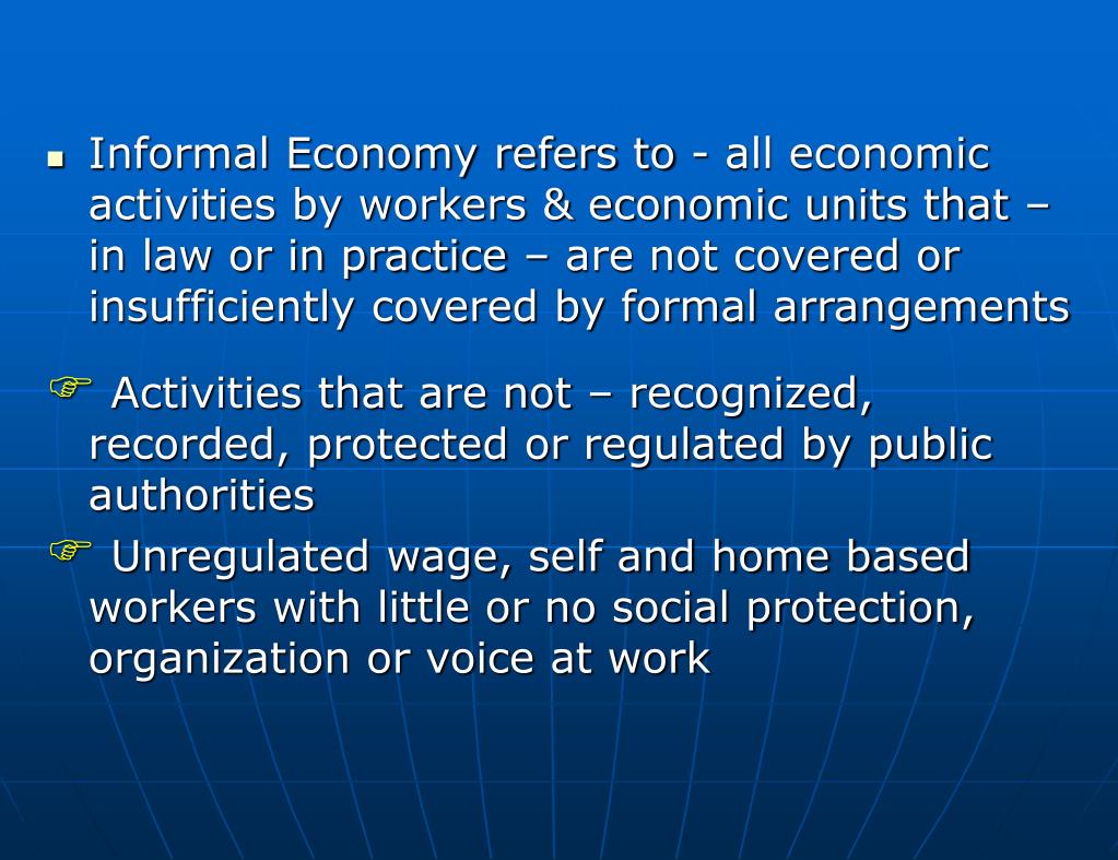 PPT - Challenges and Opportunities for Trade Unions in the Informal ...