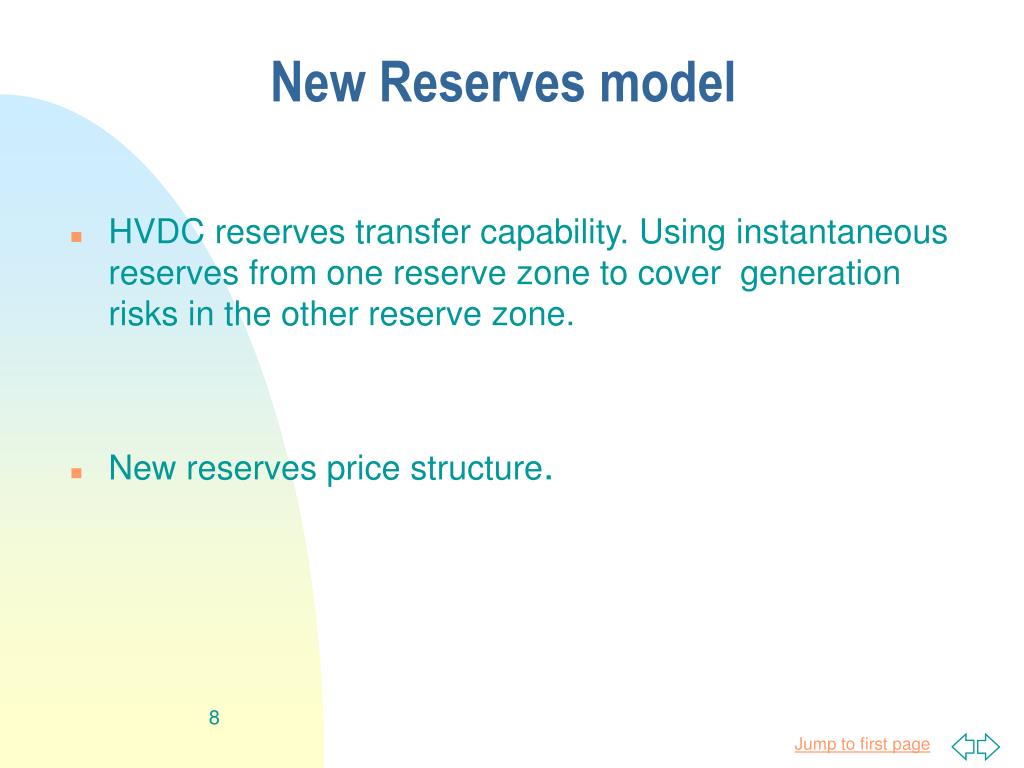PPT - National Instantaneous Reserves Market Vladimir Krichtal ...