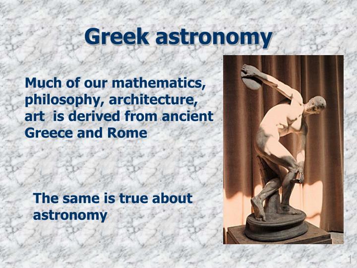 PPT - Greek astronomy PowerPoint Presentation, free download - ID:3521368