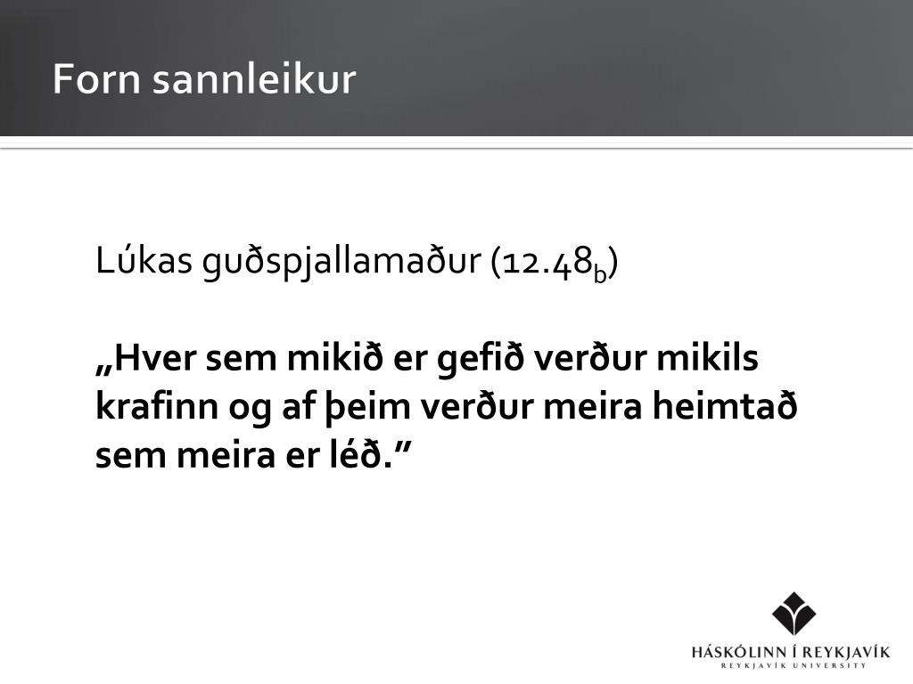 PPT - Bjó íslensk þjóð við fámennisstjórn á síðustu árum? PowerPoint ...