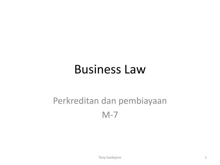 PPT - Business Law PowerPoint Presentation, free download - ID:3521790