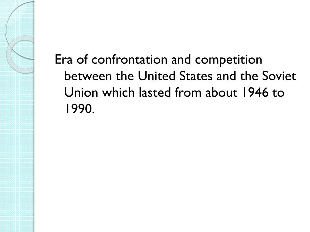 PPT - The Cold War and American Society PowerPoint Presentation, free ...