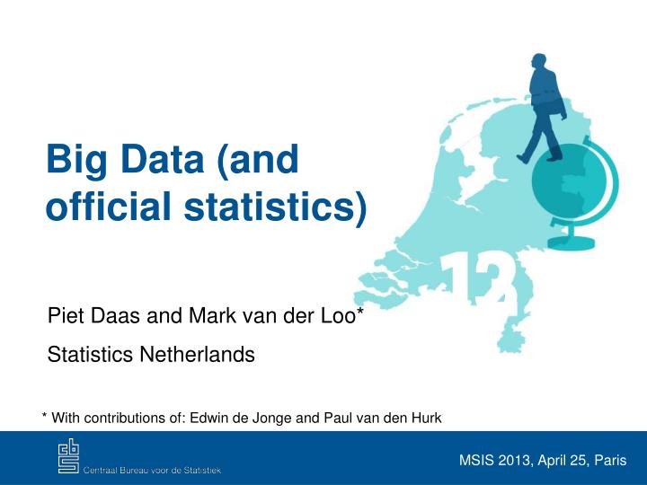 PPT - Big Data (and official statistics) PowerPoint Presentation, free ...