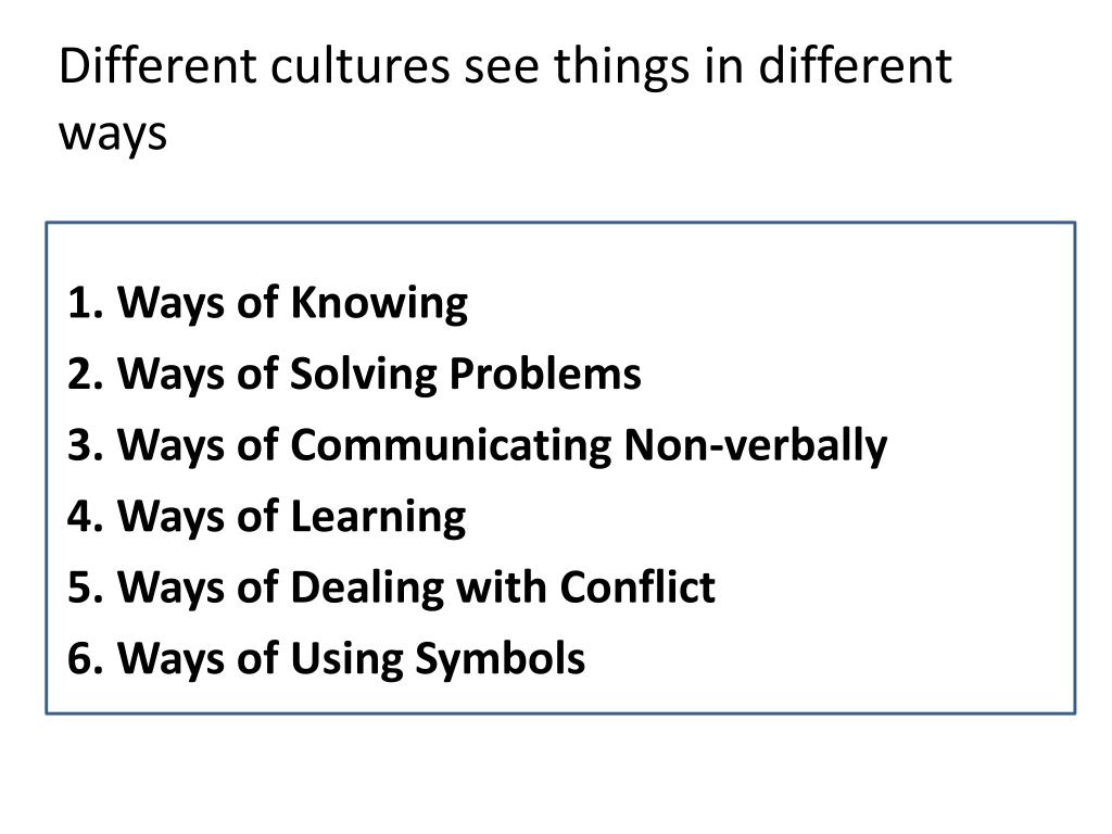 PPT - From Stereotypes and Culture Bumps to Cultural Awareness ...
