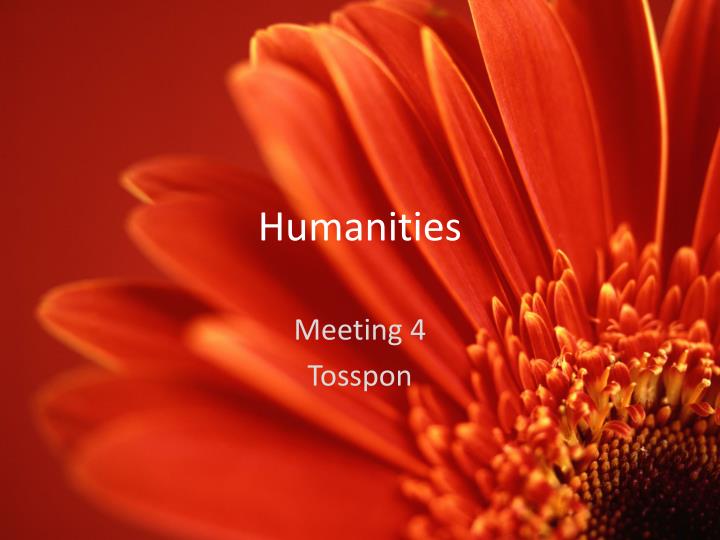 PPT - Humanities PowerPoint Presentation, free download - ID:3522306