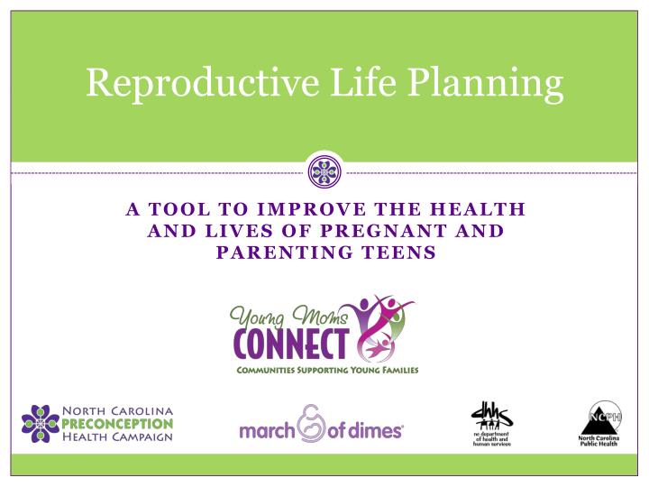 PPT - Reproductive Life Planning PowerPoint Presentation, free download ...