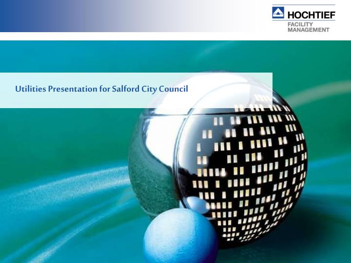 PPT - Utilities Presentation for Salford City Council PowerPoint ...