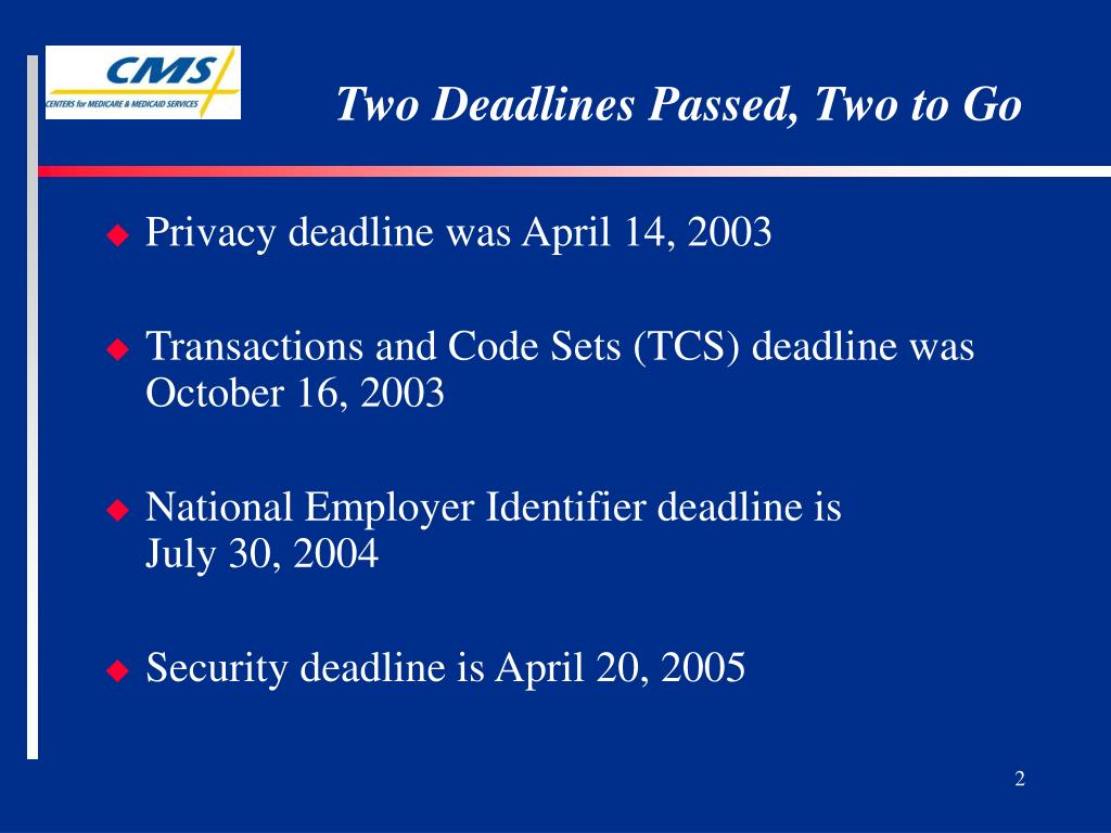 PPT - The Centers for Medicare & Medicaid Services PowerPoint ...