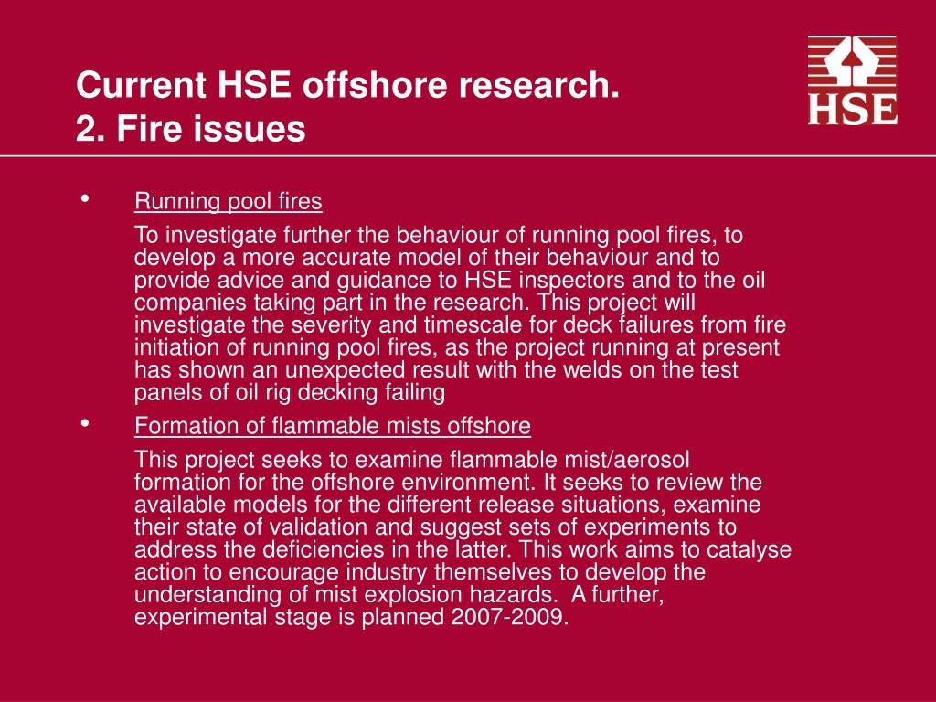 PPT - ICRARD Meeting 2007 UK Offshore Research PowerPoint Presentation ...