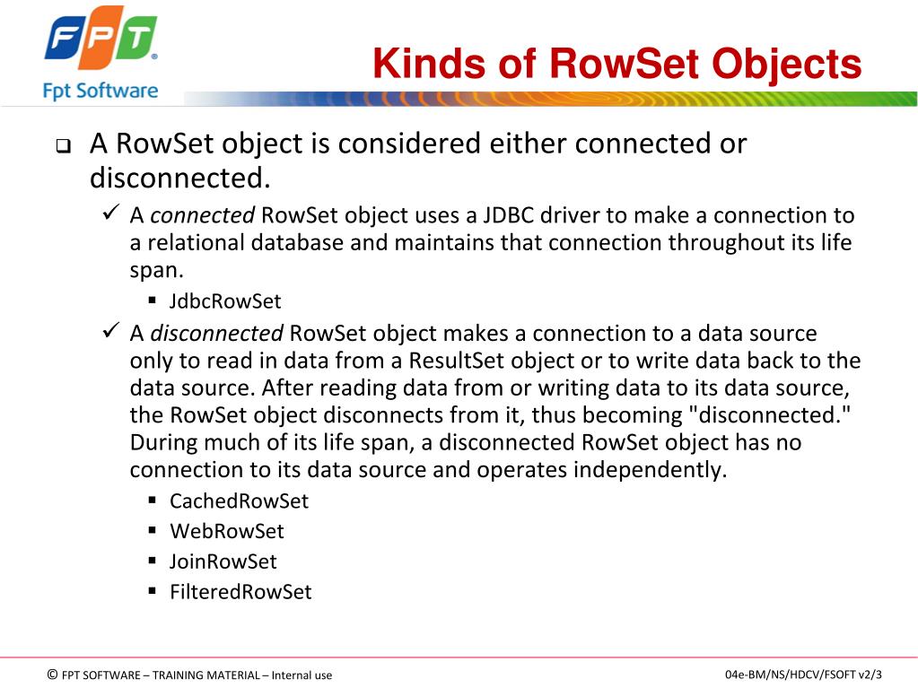 Ppt Lesson 6 Database Programming With Java Powerpoint Presentation Id3525892