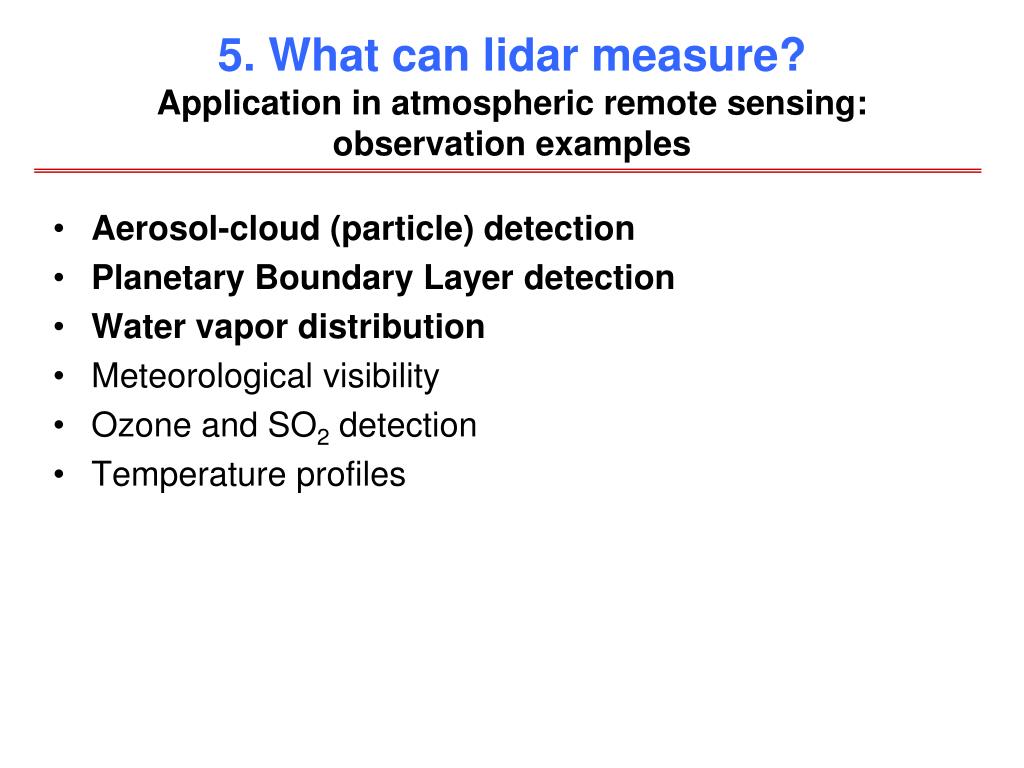 PPT - Remote sensing: LIDAR atmospheric monitoring PowerPoint ... PPT - Remote sensing: LIDAR atmospheric monitoring PowerPoint ...