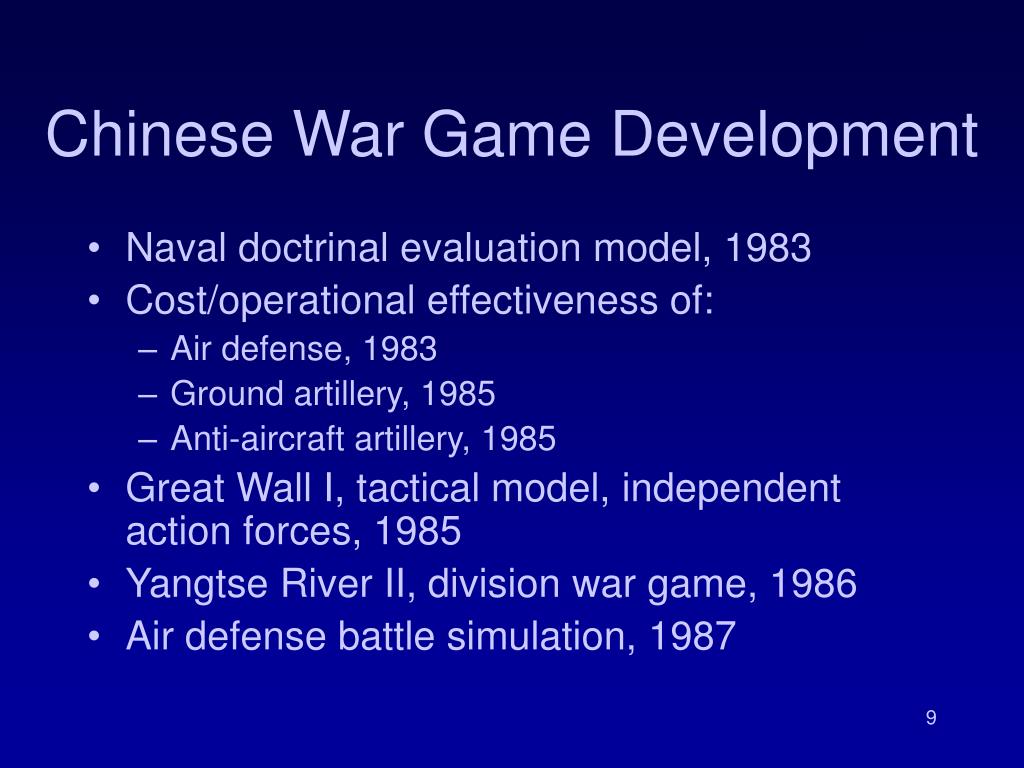 PPT - Thursday’s Child China’s Long March Toward Military ...