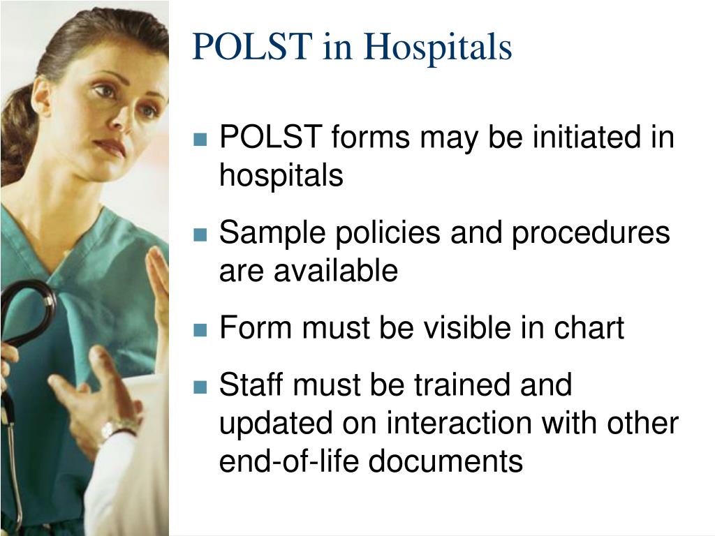 PPT - Physician Orders for Life Sustaining Treatment (POLST) PowerPoint ...