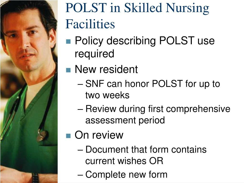 PPT - Physician Orders for Life Sustaining Treatment (POLST) PowerPoint ...