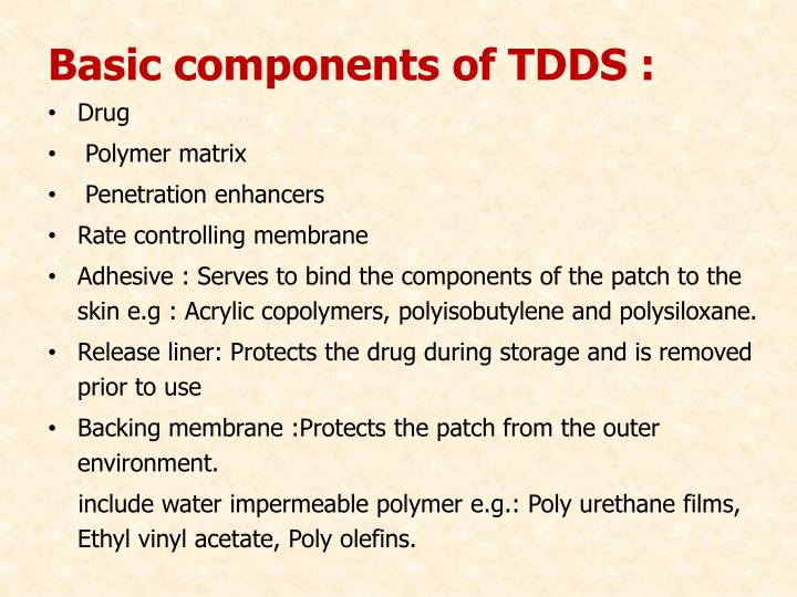PPT - Transdermal drug delivery PowerPoint Presentation - ID:3526588