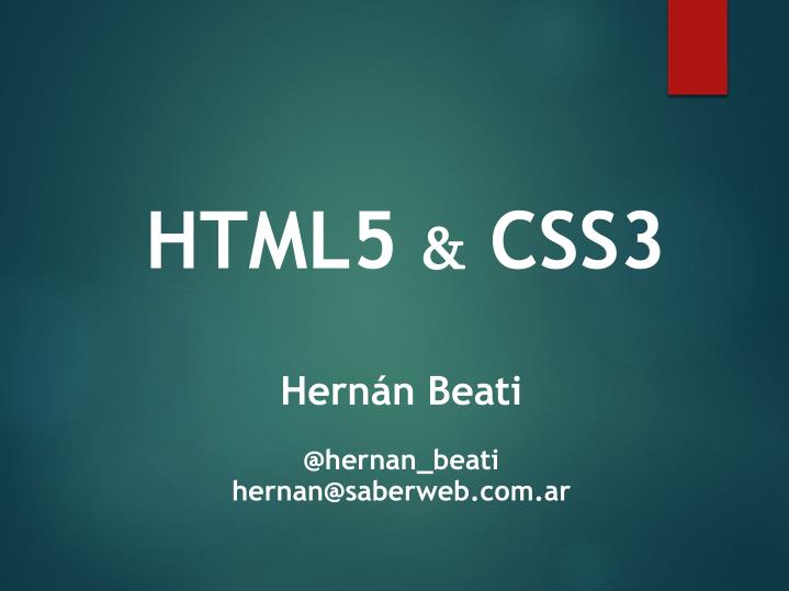 PPT - HTML5 & CSS3 PowerPoint Presentation, free download - ID:3526865