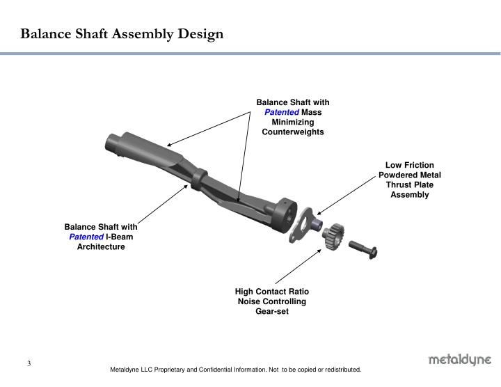 PPT - Metaldyne LLC Proprietary and Confidential Information. Not to be ...