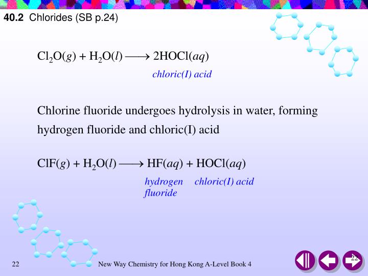 PPT - Periodic Relationship among the Oxides, Chlorides and Simple ...