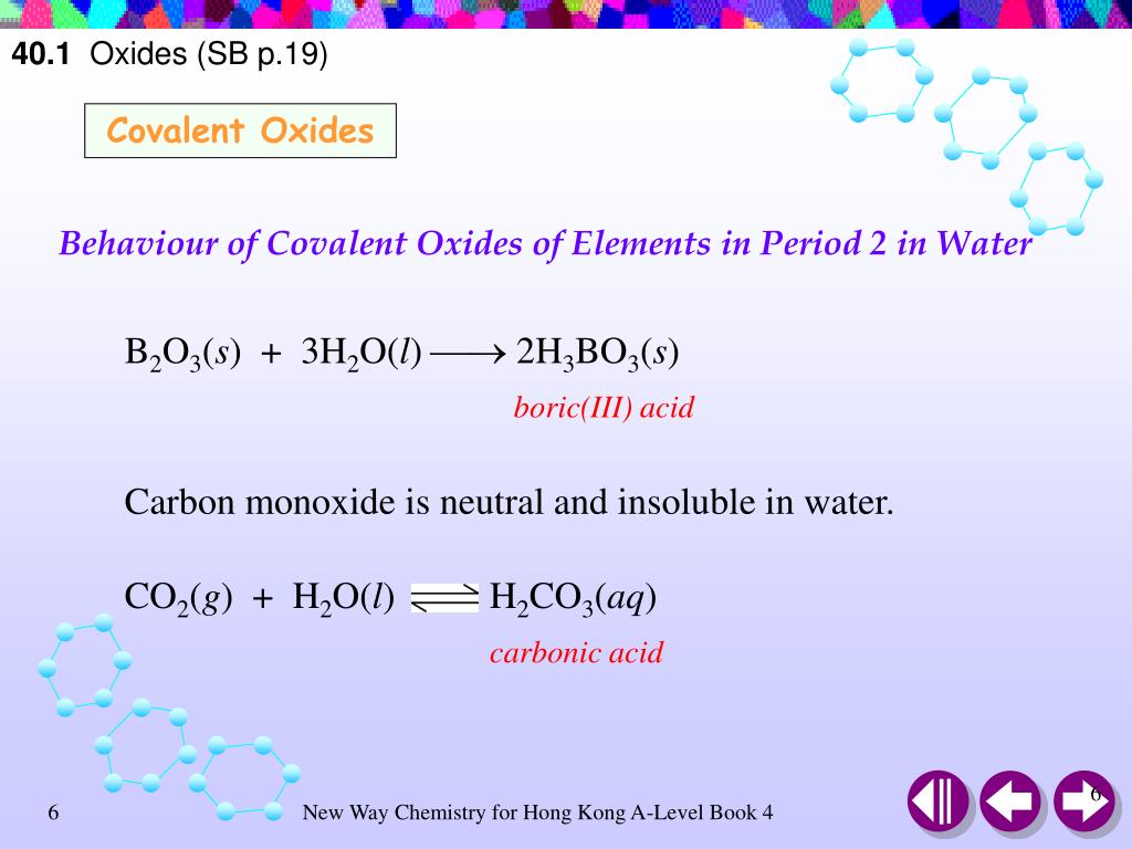 PPT - Periodic Relationship among the Oxides, Chlorides and Simple ...