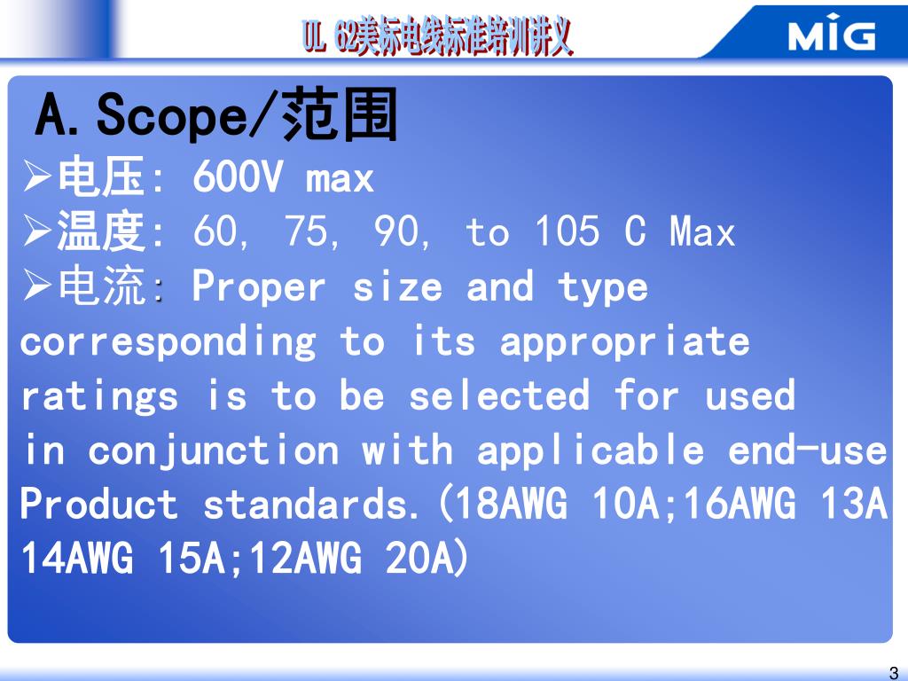 PPT - UL 62 Flexible cords and Cable 制作人：袁林斌 2008.7.21 PowerPoint ...