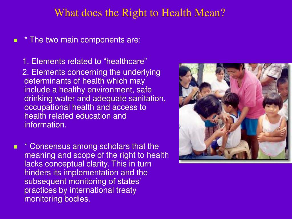 PPT - Human Rights and Health PowerPoint Presentation, free download ...