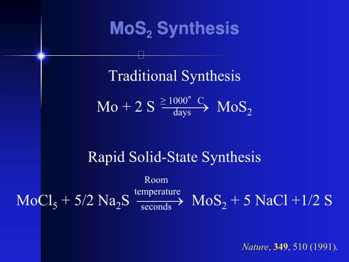 PPT - MoS 2 Synthesis PowerPoint Presentation, free download - ID:3527478