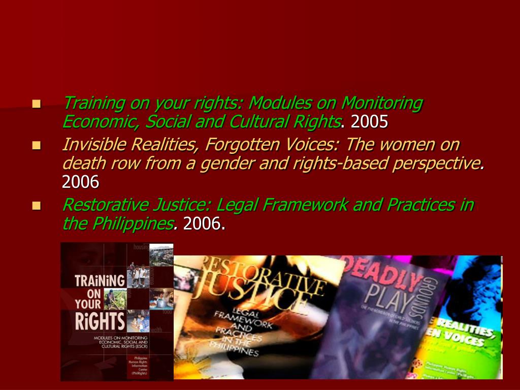 PPT - Philippine Human Rights Information Center (PhilRights ...