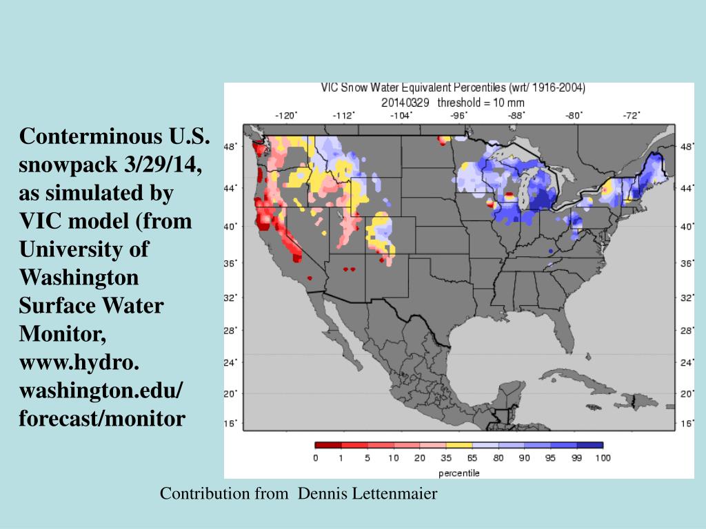 PPT - North American Drought Briefing for March 2014 and January- March ...